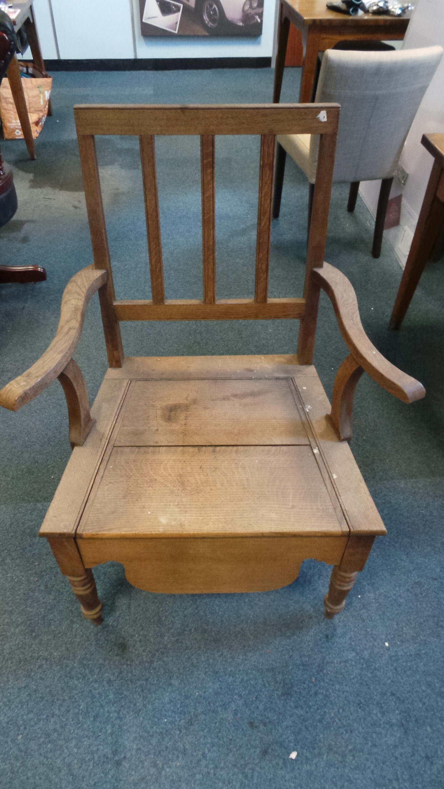 Vintage Commode Chair - Jack's For All Trades