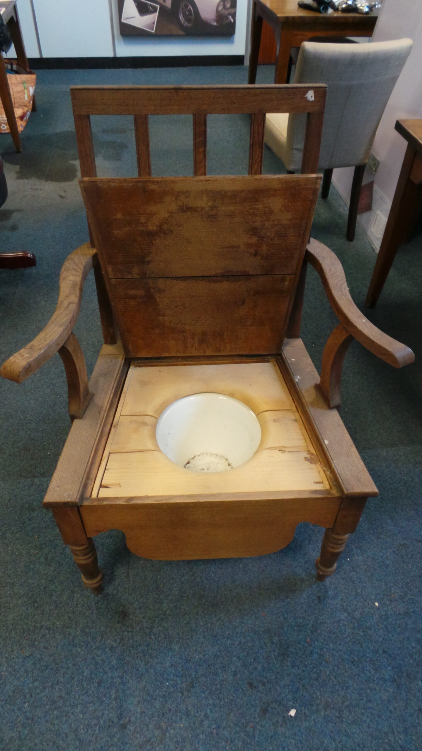 Vintage Commode Chair - Jack's For All Trades