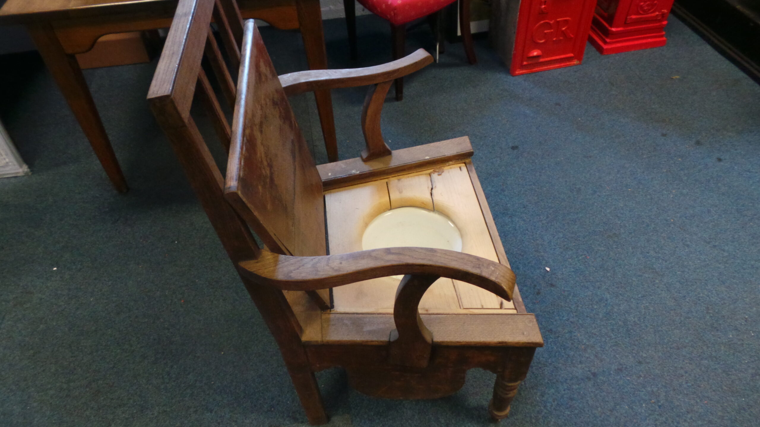 Vintage Commode Chair - Jack's For All Trades