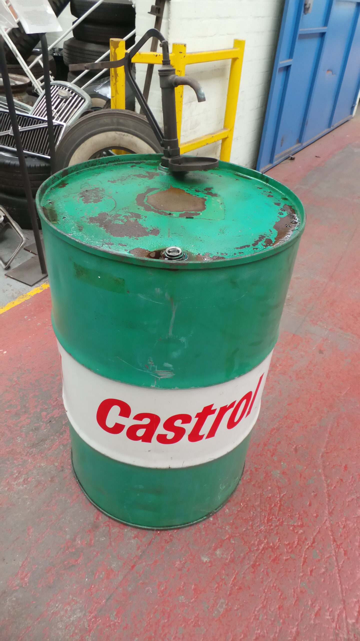 Castrol Oil Barrel - Jack's For All Trades